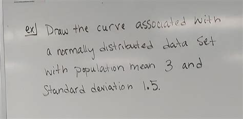 Solved Ex Draw The Curve Associated With A Normally