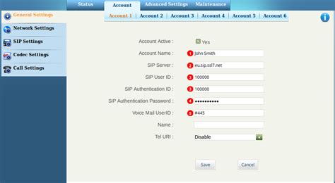 Administrator Manual Hardware Configuration Manual Configuration Grandstream VoIPstudio