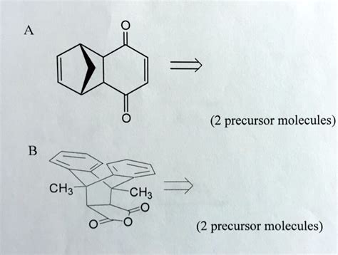 Solved Precursor Molecules B Ch3 Ch3 Precursor Molecules