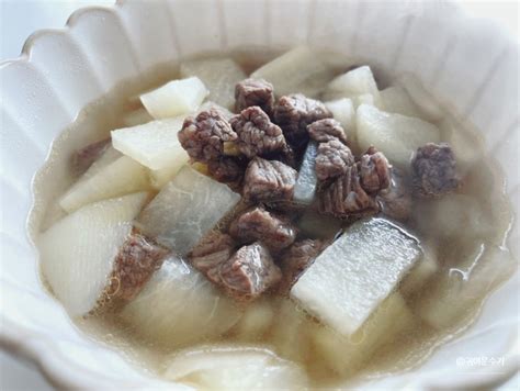 제사탕국 끓이는법 소고기무국 끓이기 차례상탕국 레시피 명절 차례음식 네이버 블로그