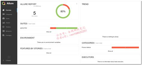 java接口自动化系列13windows下allure报告展示 全栈测试笔记 博客园