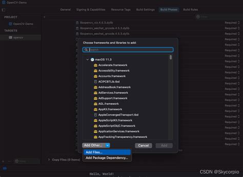 Xcode 开发 Opencv 遇到的坑和解决办法xcode Undefined Symbolscvmat~mat Csdn博客