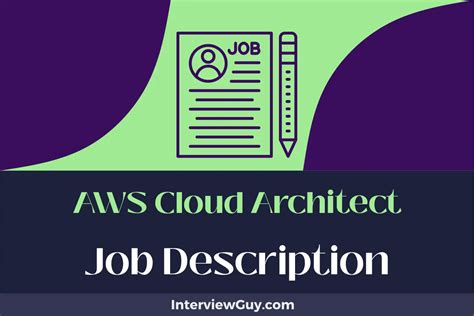 AWS Cloud Architect Job Description Updated For 2025