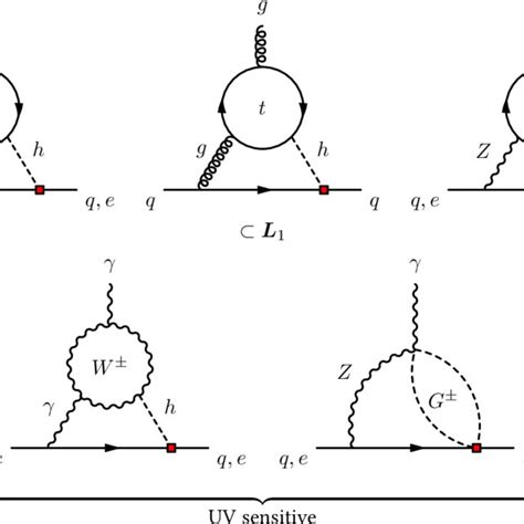 Sample Feynman Diagrams Contributing To The Tree Level Matching Of