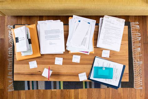 how to set up a home filing system