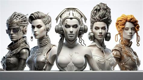 Premium Photo 3d Characters Engaged In Cuttingedge Printing