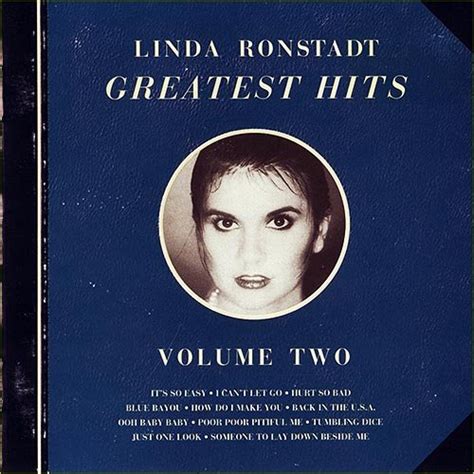 Linda Ronstadt Greatest Hits Volume Two 1980 Lossless Galaxy лучшая музыка в формате
