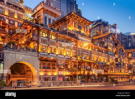 Cityscape Chongqing Stockfotos Und Bilder Kaufen Alamy