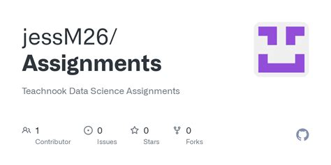 Github Jessm26assignments Teachnook Data Science Assignments
