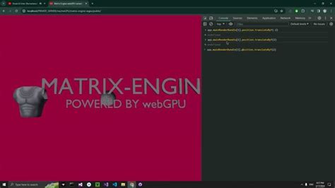 Nikola Lukic On Linkedin New Webgpu Project Matrix Engine Wgpu