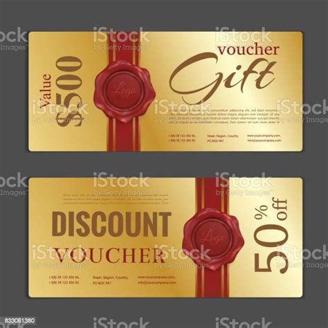 선물 상품권 템플릿입니다 쇼핑 카드 할인 C 사용할 수 있습니다 가격표에 대한 스톡 벡터 아트 및 기타 이미지 가격표 개체 그룹 고급 Istock