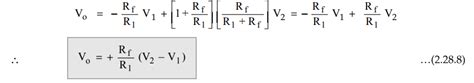 Op Amp Subtractor Or Difference Amplifier Working Principle Circuit Diagram Solved Example
