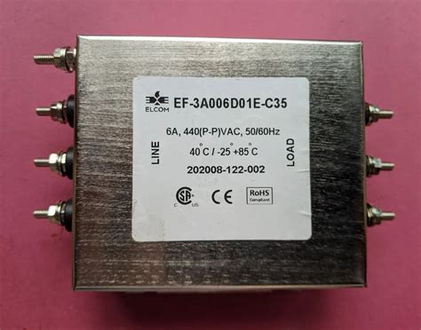 Elcom Rfi Emi Filter At Piece Electromagnetic Interference Filters In Ahmedabad ID
