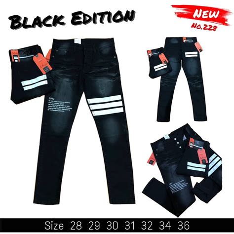 กางเกงยีนส์ยืดชายดำ ถูกที่สุด พร้อมโปรโมชั่น พ ค 2023 Biggoเช็คราคาง่ายๆ