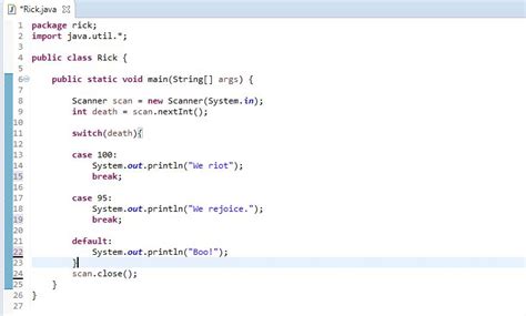 Java Chapter 13 Java If Else Statement Java Switch Case Example