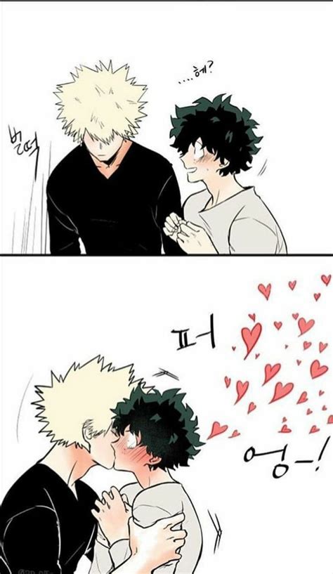 Bakudeku•~ Cute Anime Character Anime Kiss Scenes Anime Sisters