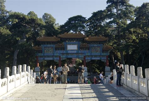 颐和园北宫门牌坊摄影图 国内旅游 旅游摄影 摄影图库 昵图网