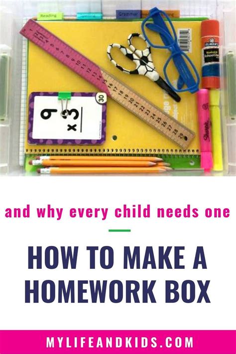 Homework Box Artofit