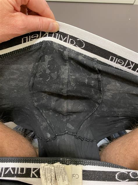Wearing Very Cum Stained Boxers To Work Today That A Guy Sent To Me In The Mail Scrolller