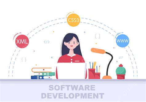 Computer Programming Software Vector Hd Images Software Development