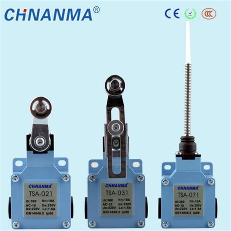 Lsa 250VAC 15A IP67 Waterproof High Temperature Plunger Travel Limit Switch Limit Switch And