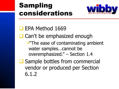 ppt qa qc considerations for sampling and analysis associated with