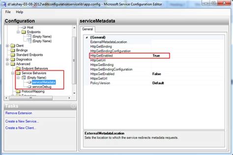 Wcf Service Configuration Using Configuration Editor Day 12