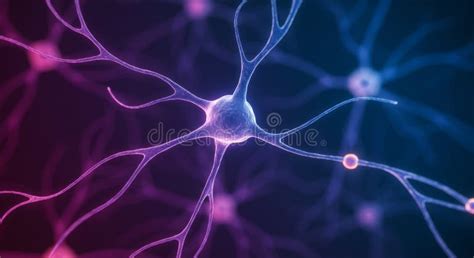Microscopic View Of Neuron Network Closeup View Of A Neuron Network Showcasing Intricate