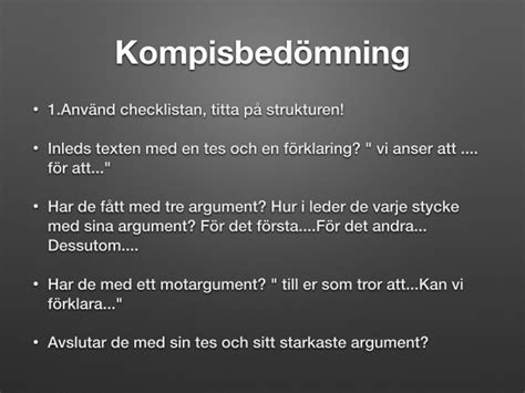 Argumenterande Text Del 1 Lär För Livet