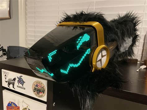 Protogen Fursuit Femme Therapy Kxbbad