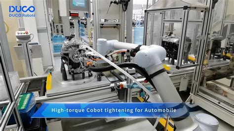Duco Robots On Linkedin High Torque Screw Tightening Cobot For Automobile Industry