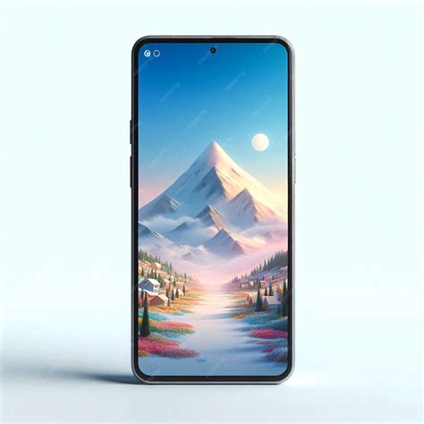 Versatile Mobile Mockup For Responsive App Ui Presentation Premium Ai Generated Image