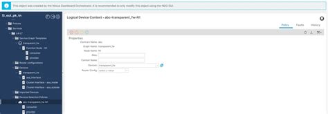 Configure And Verify Layer Service Graph Configuration With ASAv Cisco
