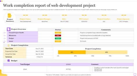 Top 10 Web Development Project Templates With Samples And Examples