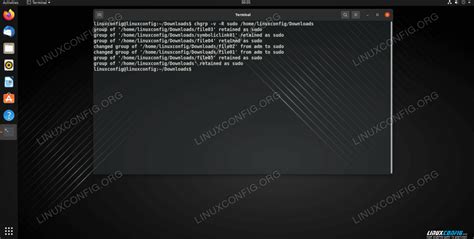 Chgrp Command In Linux With Examples Linux Command Line Tutorial