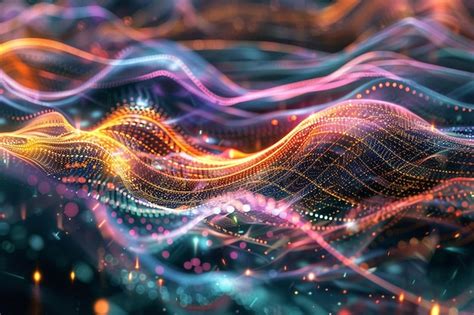 Premium Photo The Beauty Of Complexity Algorithms In Motion Ar