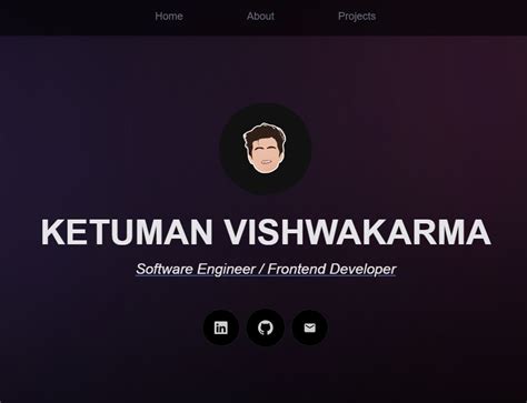 Portfolio Webdevelopment Peronalbranding Ketuman Vishwakarma 14