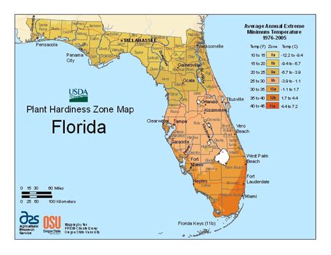 Florida Usda Plant Hardiness Zone Map Ray Garden Day