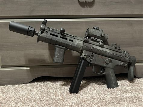 After Adding Straight Mags And A New Muzzle I Think Im Finally Satisfied With My Mp5 Build
