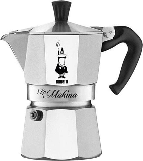 Bialetti Mokka Kanne 04 L Edelstahl Aluminium Polypropylen Pp