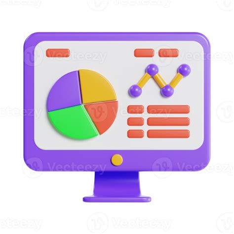 Colorful 3d Business Analytics Icon Data And Stats 55825439 Png
