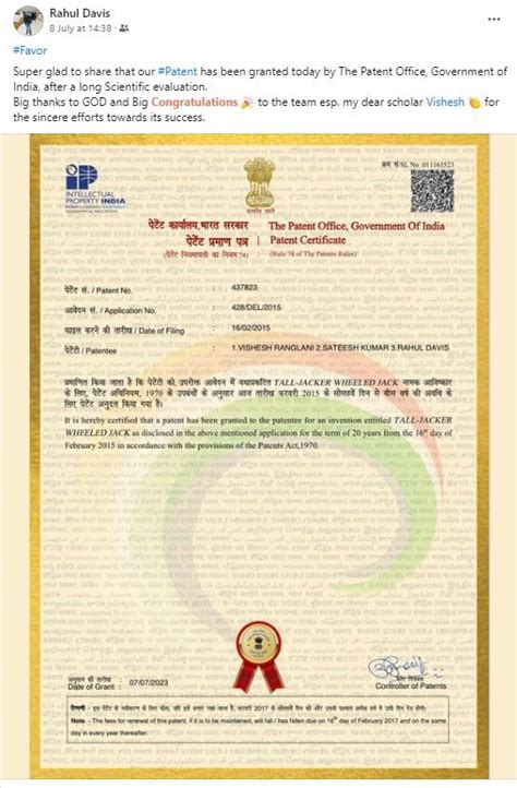 Sateesh Kumar Posted On Linkedin