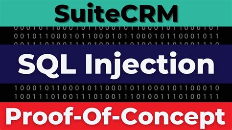 Suitecrm Authenticated Sql Injection Proof Of Conceptpoc