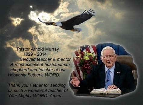 Dr Arnold Benjamin “pastor Murray” Murray 1929 2014 Find A Grave Memorial