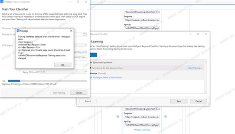 Document Classification Error Activities Uipath Community Forum