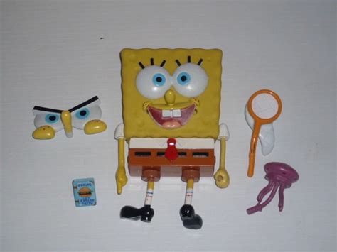 Spongebob Squarepants Switch Em Up Poseable Pal 2002 Jakks 3000