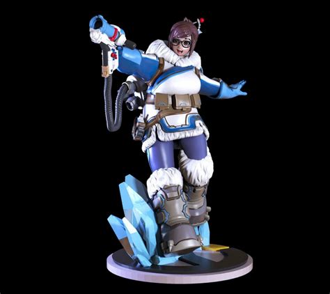 Mei Overwatch 3d Print Model Download Free