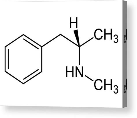 Methamphetamine Molecule