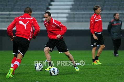 포토 스위스 팀 훈련 한국 Vs 스위스 축구대표팀 평가전 6