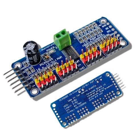 Sterownik 16 Kanałowy Pca9685 Pwm 12 Bit Sklep Opinie Cena W Allegro